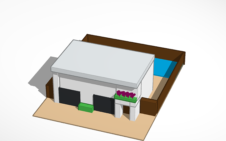 3D design Modern Dream Home Part 1 - Tinkercad