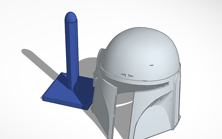 3D design Graham's Mandalorian Helmet - Tinkercad