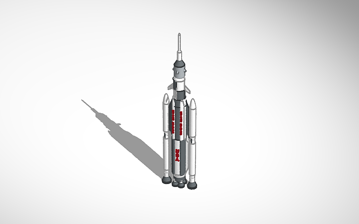 3D design SMR Rocket Block 1 : Mission Mars | Tinkercad