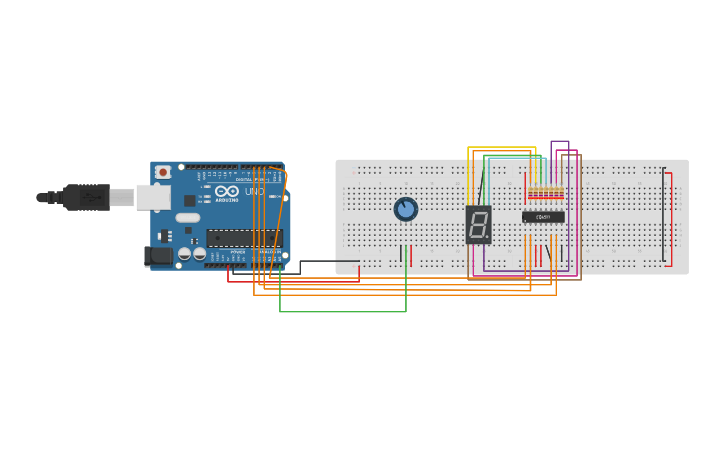 Circuit design ejercicio 2 tp2 arduino - Tinkercad