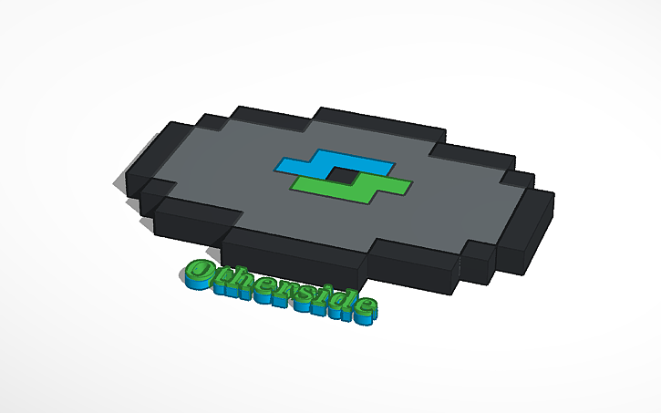 3D design Music Disc (Otherside) | Tinkercad