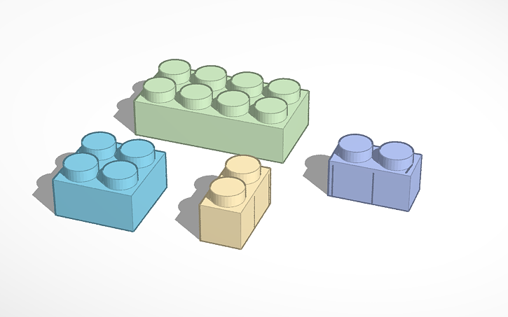 3D design kind of lego | Tinkercad