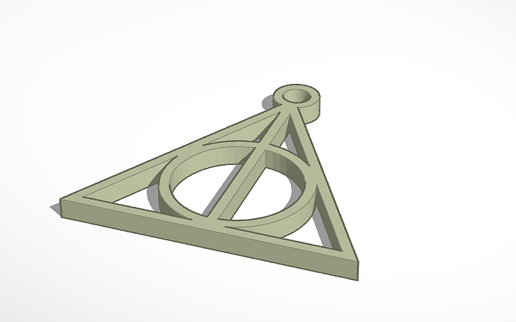 3D design Harry Potter - Tinkercad