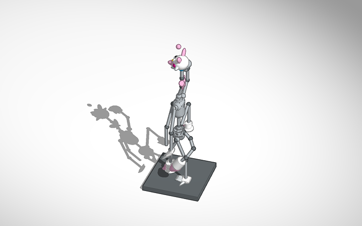 3D design Mangle Fnaf 2 - Tinkercad