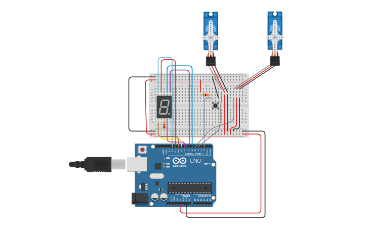 Circuit design ELEC1601 Ex2P3 - Tinkercad