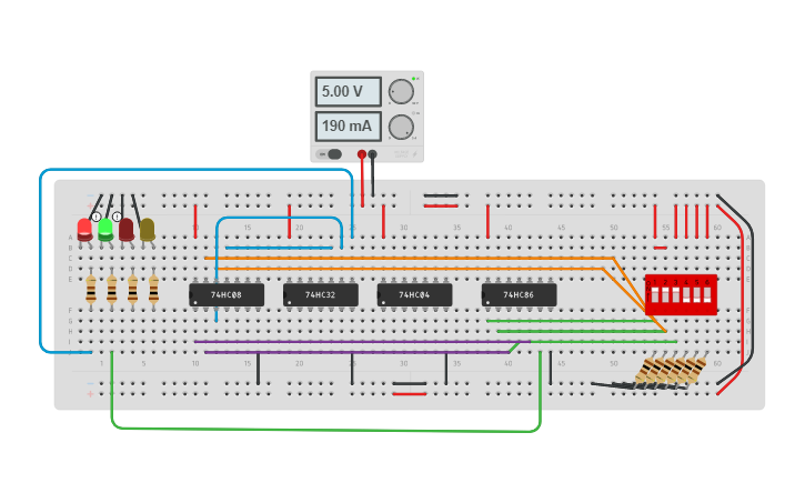 Circuit design Lab 3 | Tinkercad