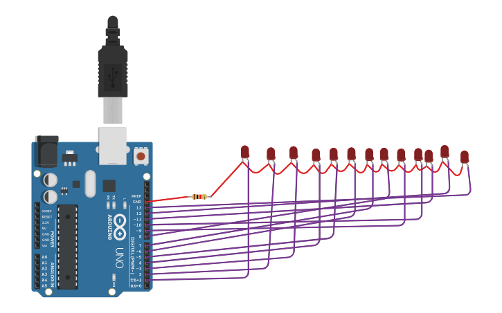 Circuit design Montaje 3 | Tinkercad