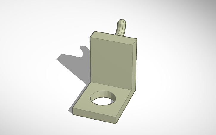 3D design Jon's Single Peg Board | Tinkercad