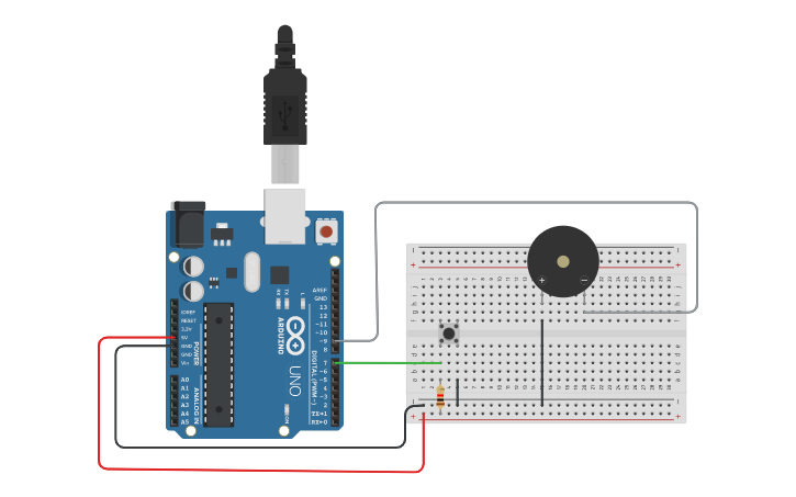Circuit design PRACTICA 5 PROYECTO 1 - Tinkercad