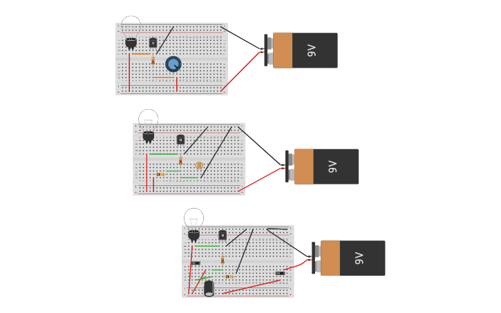 Circuit design practica transistores | Tinkercad Circuit design practica transistores | Tinkercad