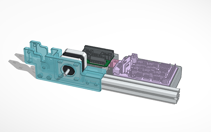 3D design NARC PCB RAMPs Option 1 - Tinkercad