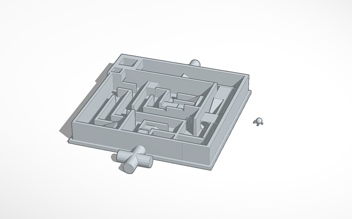 3D design Maze - Tinkercad