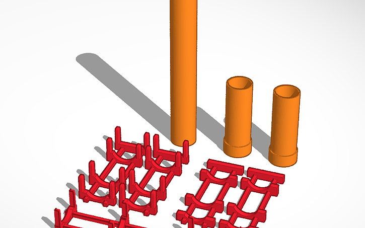 3D design tubos - Tinkercad