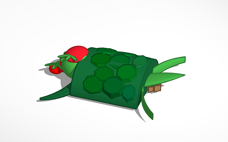 3D design Pooping eating turtle By: Tiffany Lee | Tinkercad