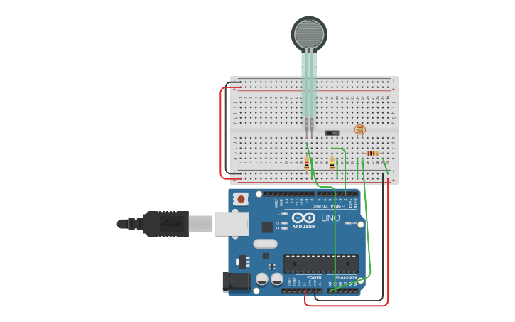 Circuit design Switch case + map - Tinkercad