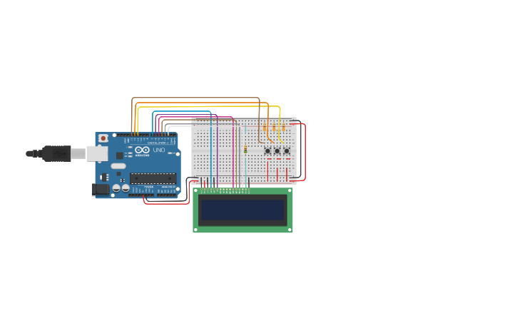 Circuit design Lección final del curso de arduino - Tinkercad