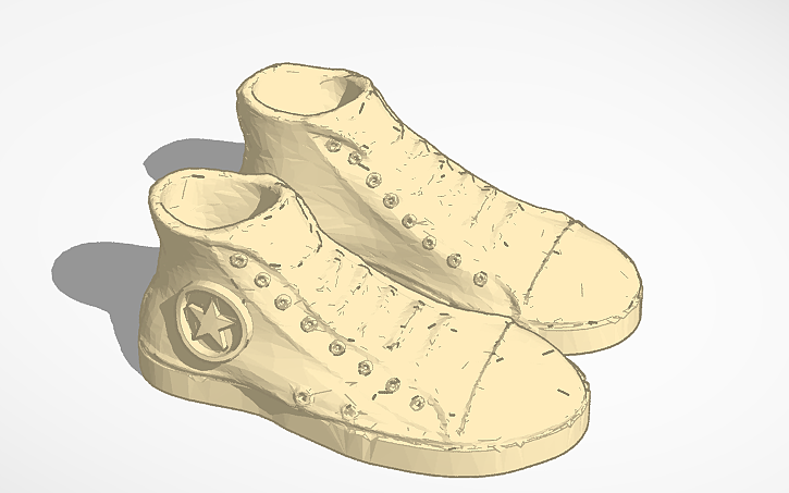 3D design converse v2 - Tinkercad