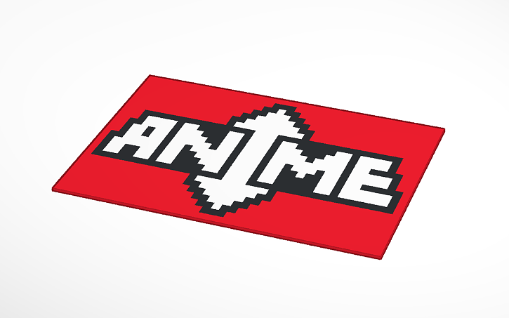 3D design Anime - Tinkercad