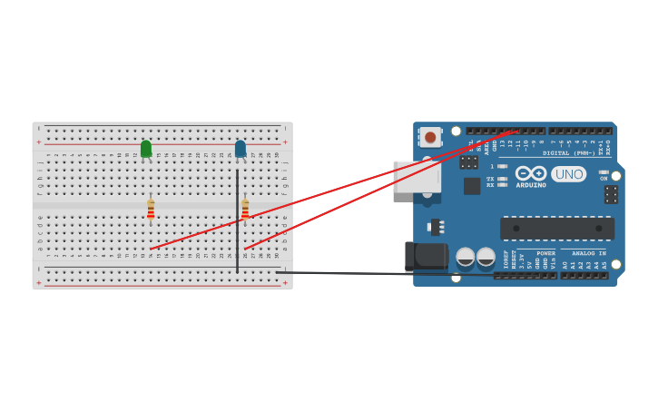 Circuit design Random - Tinkercad