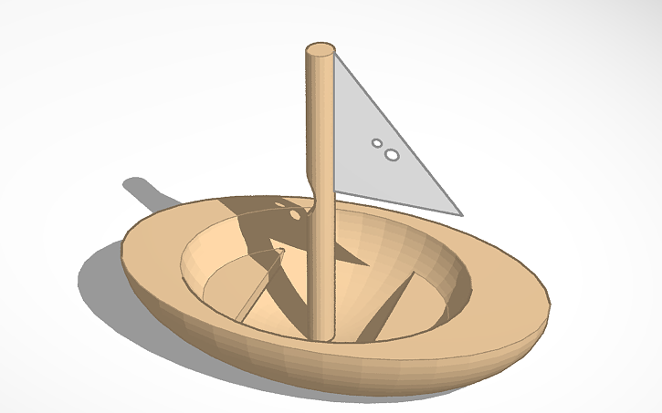3D design Boat | Tinkercad