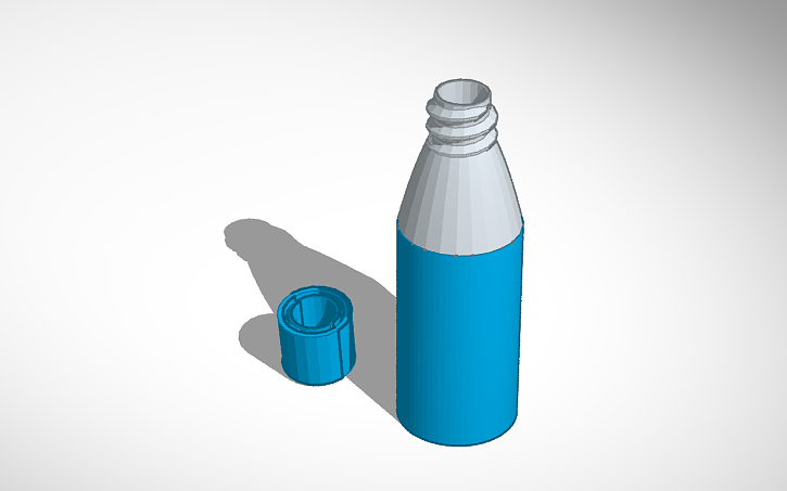 3D design Bottle - Tinkercad