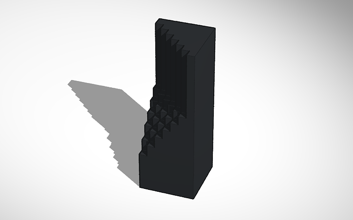 3D design trump tower - Tinkercad