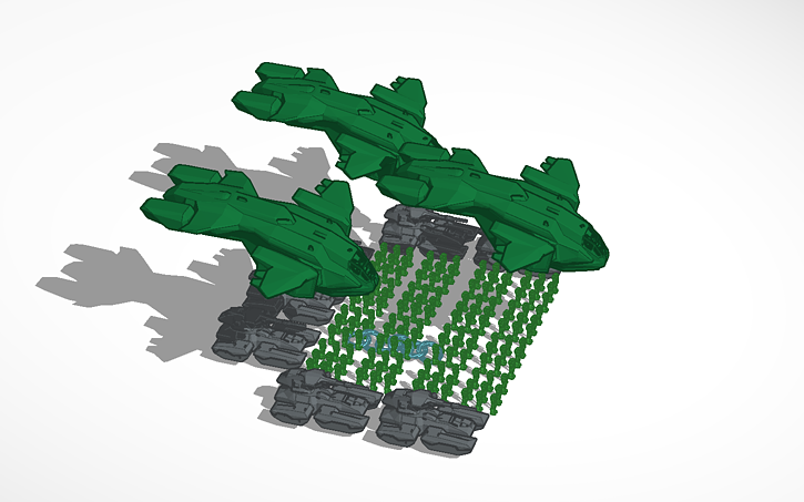 3D design army - Tinkercad