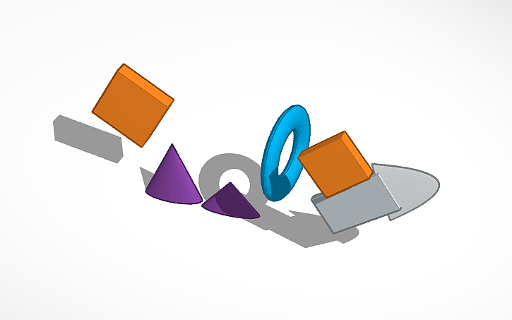 3d Design Geometry Dash Tinkercad