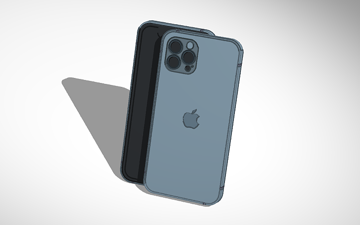 3D design iPhone 12 Pro Max | Tinkercad