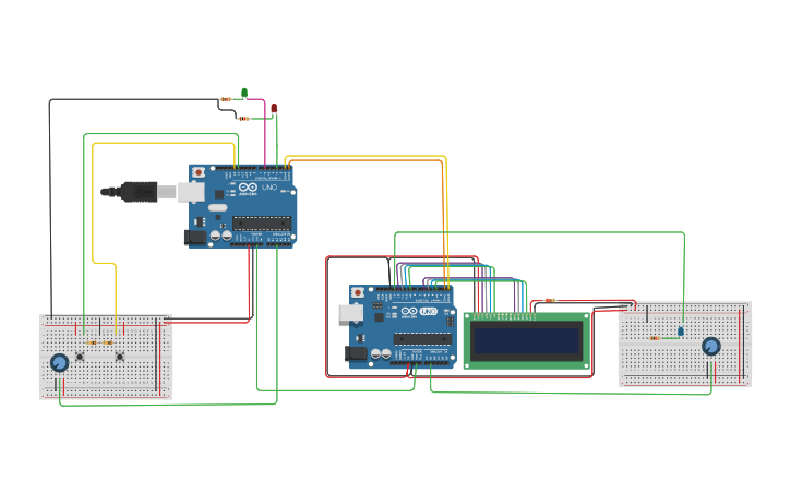 Circuit design TEST Arduino - Tinkercad