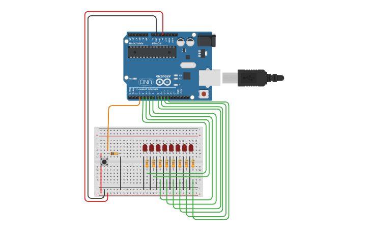 Circuit design 2.3.1.2 - Tinkercad