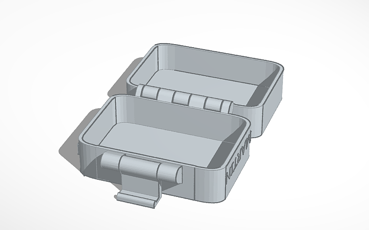 3D design Lunch Box Martin Siderman - Tinkercad