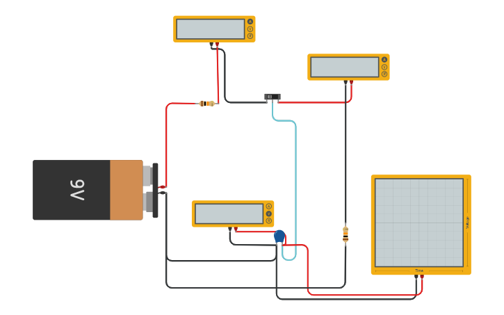 Circuit design Capacitor EX-1/2 | Tinkercad