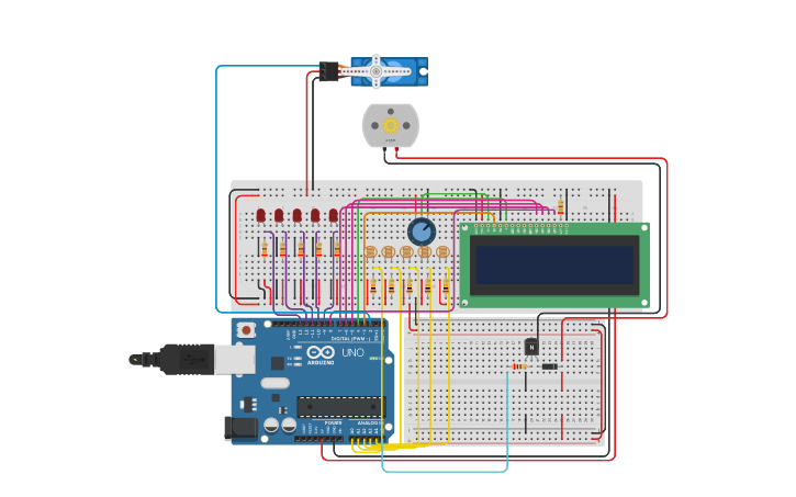 Circuit design Prova 2 MIC - Tinkercad