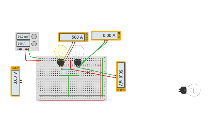 Circuit design circuito paralelo | Tinkercad