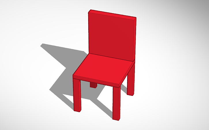 3D design Chair | Tinkercad