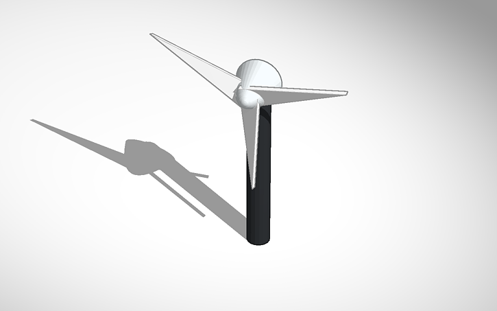 3D design windmill - Tinkercad