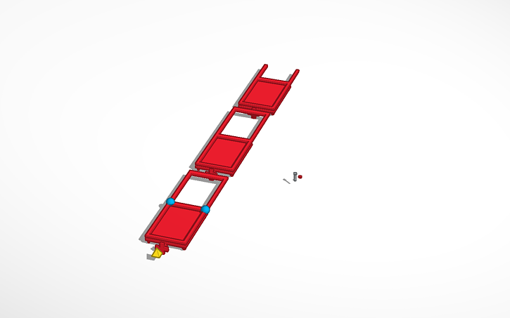 3D design (proposedJC) 1/12th: Solar Panel Frame + Drive Shaft | Tinkercad