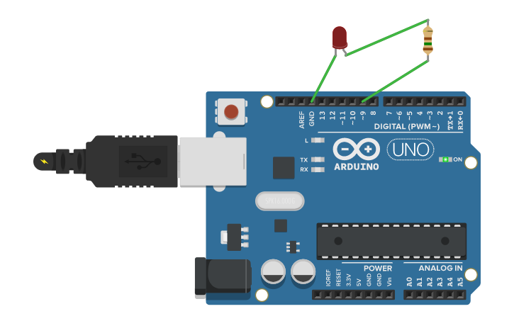 Circuit Design Led Brightness Tinkercad
