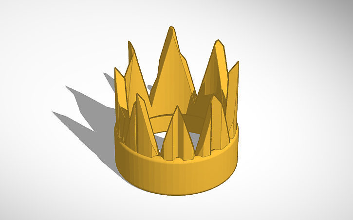 3D design Crown - Tinkercad