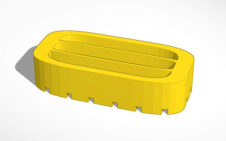 3d Design Trash Bin Mesh Tinkercad