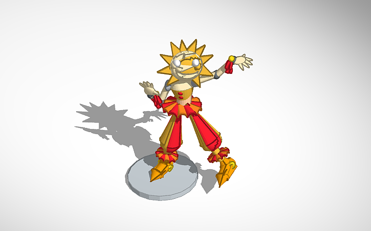 3D design SunDrop - Tinkercad