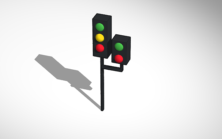 3D design SEMAFORO 3D ALEJANDRA | Tinkercad