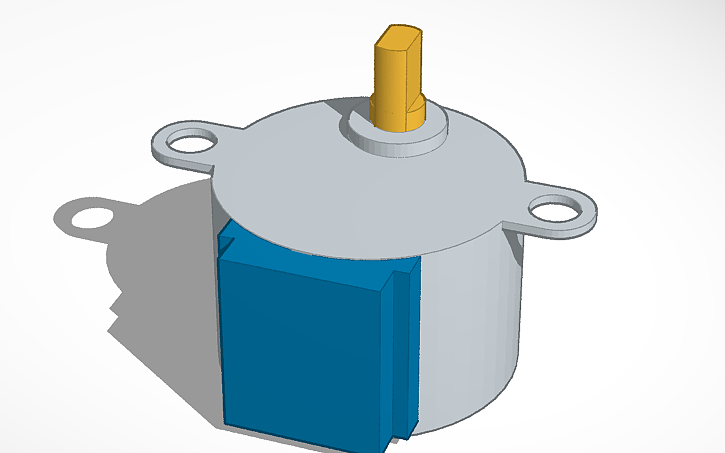 3D design Stepper Motor 28BYJ-48 - Tinkercad