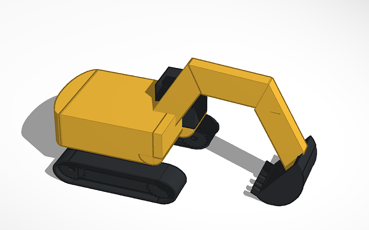 3D design Digger - Tinkercad