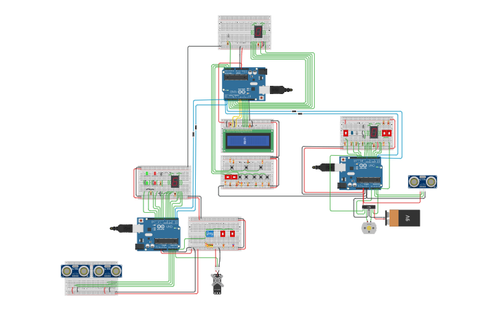 Circuit design Rail switch, train and control center (remote control ...