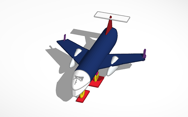 3D design Plane | Tinkercad