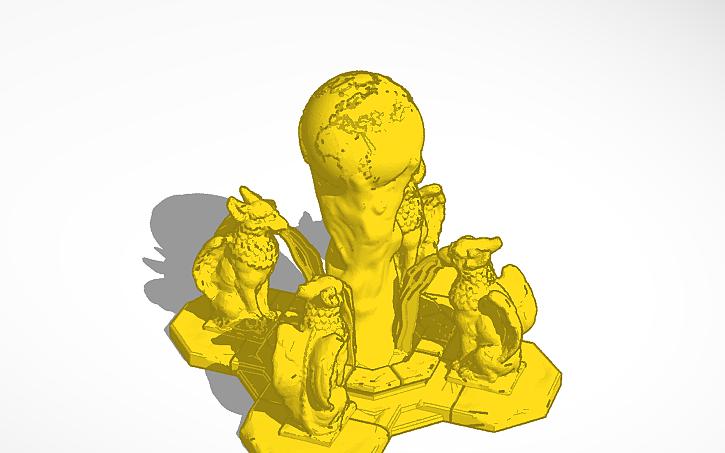 3D design World Cup Fountain | Tinkercad