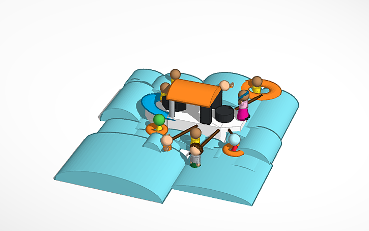 3D design RESCUE RANGERS BOAT - Tinkercad