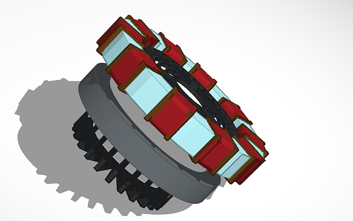 3D design Arc Reactor - Tinkercad